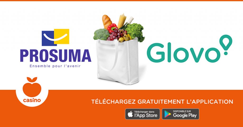 Partenariat entre le Groupe Prosuma et Glovo | PROSUMA